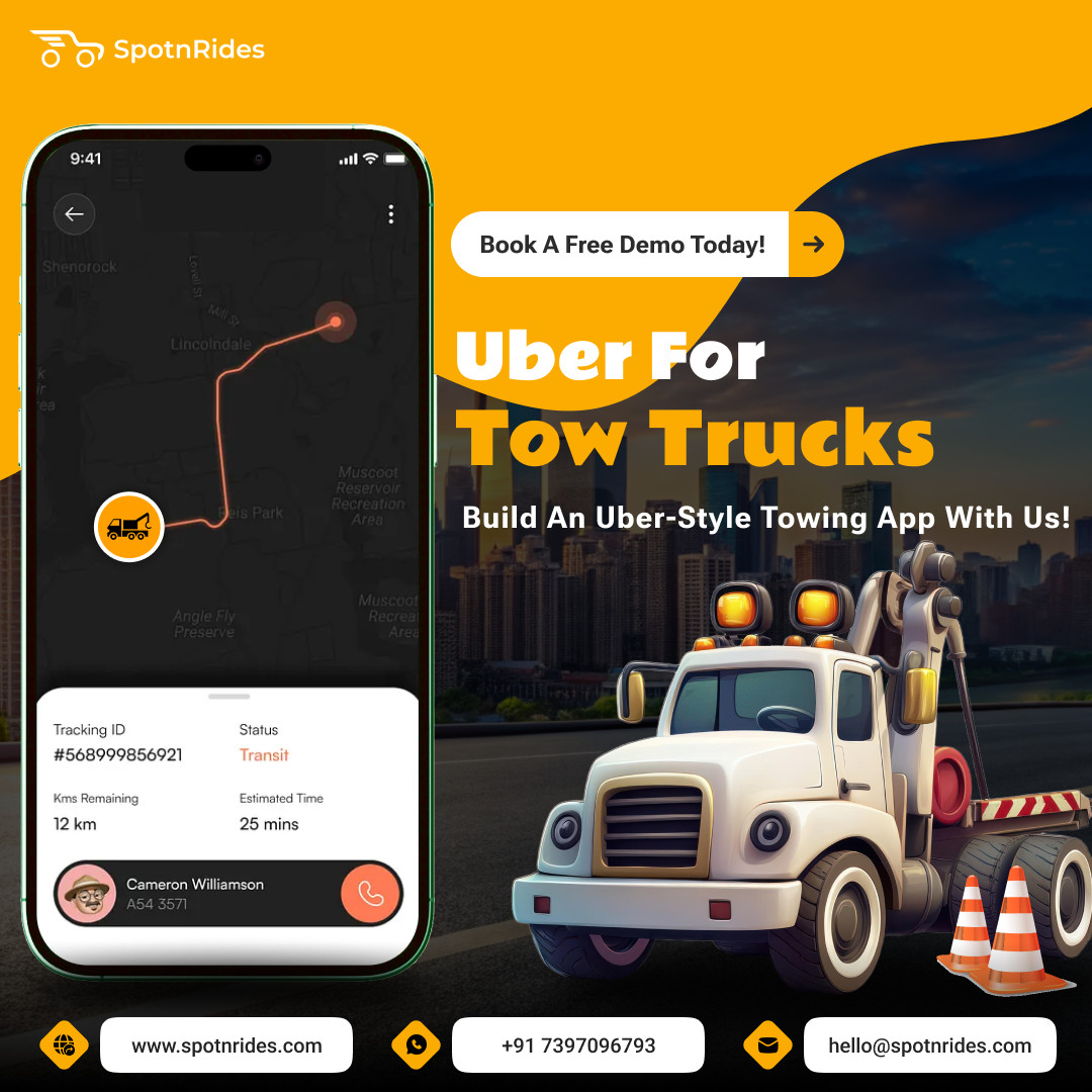 Build Your AI-Powered Roadside Assistance App With SpotnRides Multi ...